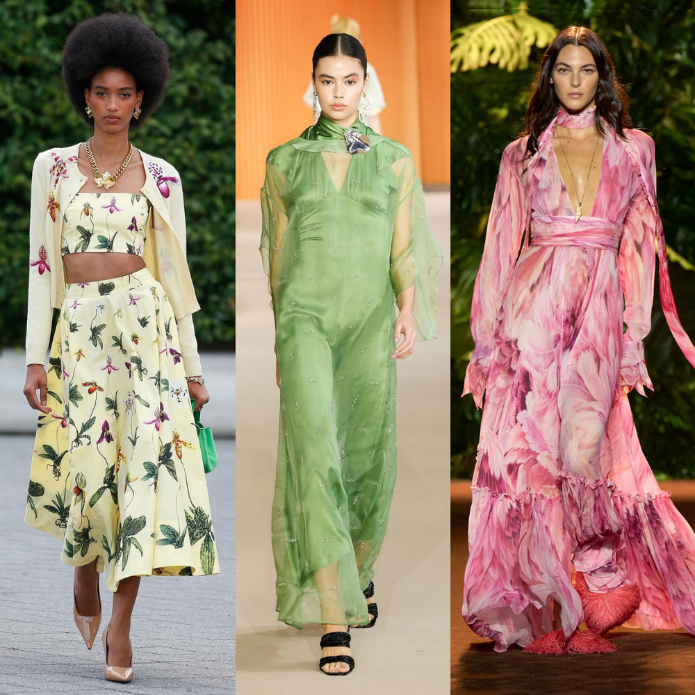 Top Summer Colors Inspired By The Latest Runway Fashion Shows - Zelouf ...