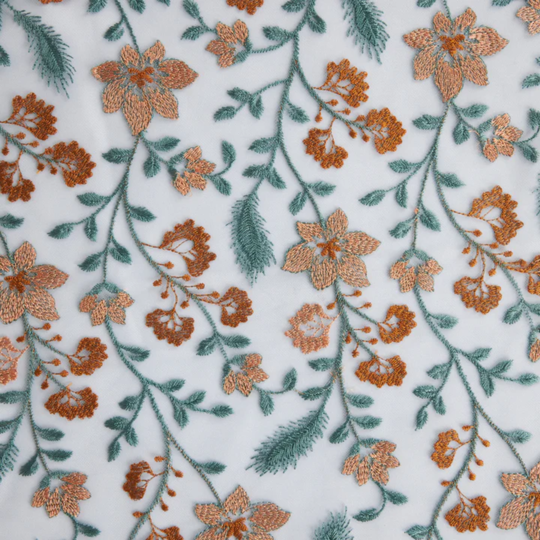 Buy Wholesale Botanical Print Fabric By The Yard | Zelouf Fabrics
