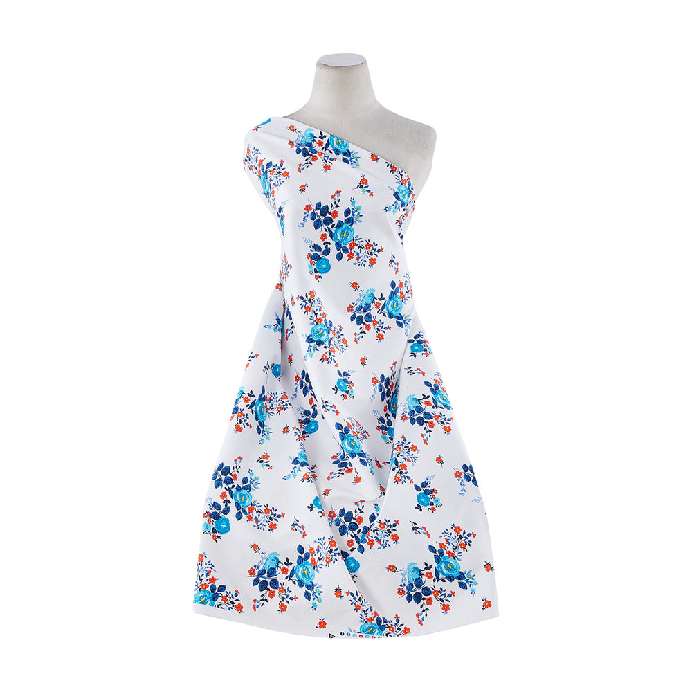 FLORAL PIQUE PRINT | 10728-5193 | Wholesale Fabrics from $20.39 USD