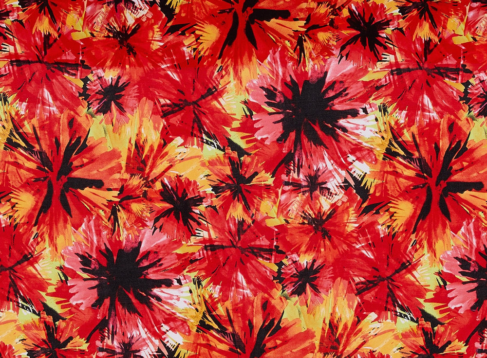 Buy Wholesale Large Floral Print Fabric By The Yard | Zelouf Fabrics