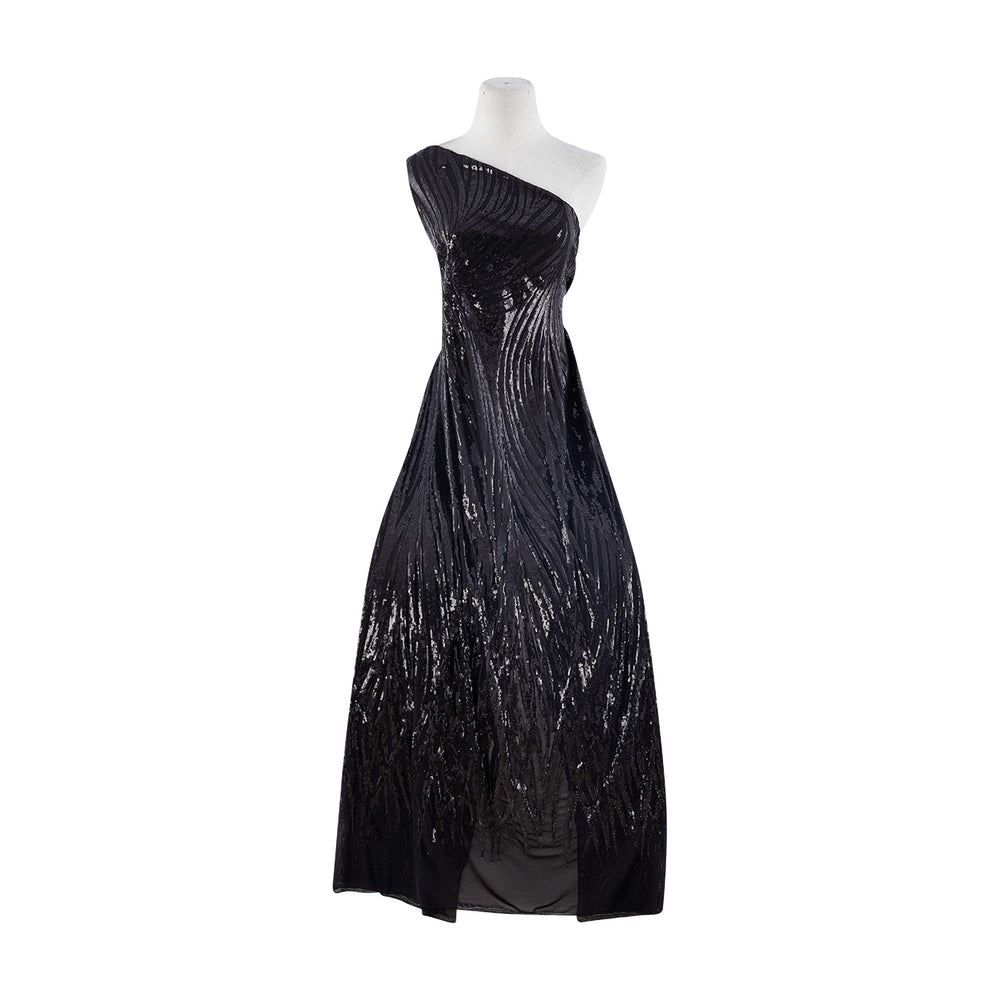 AHLEN SEQUIN EMB POWER MESH | 25166 | Wholesale Fabrics from $21.69 USD
