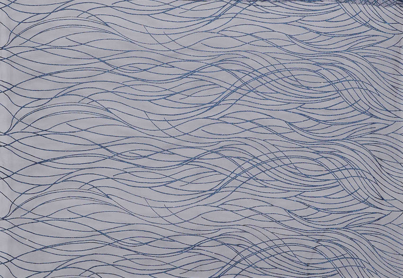 SASHELLE ABSTRACT GLITTER MESH | 25878 | Wholesale Fabrics from $17.39 USD