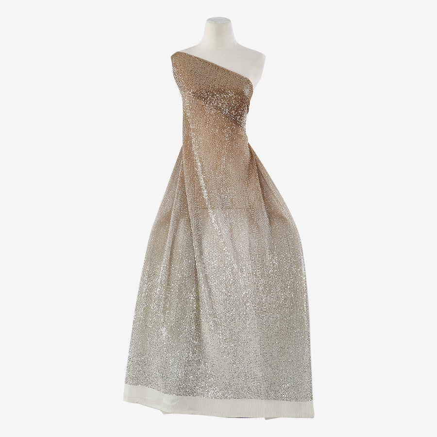 MADISON OMBRE PLEATED SEQUIN MESH | 26045PLT-G42DP | Wholesale Fabrics ...