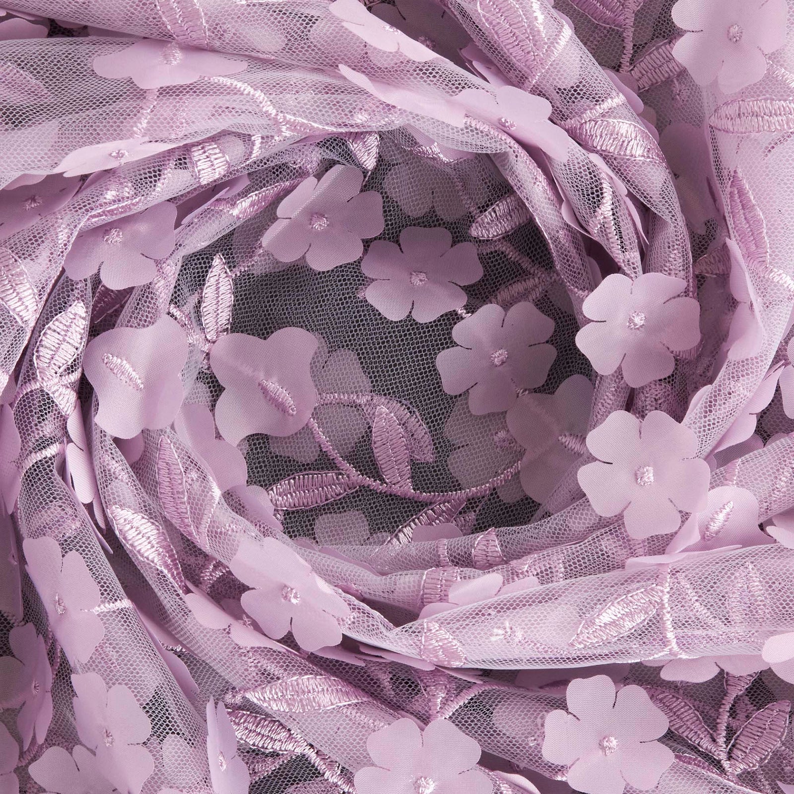 Buy Wholesale Caryn 3d Flower Embroidery Mesh | Zelouf Fabrics ...
